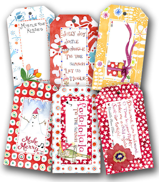 Cut Your Own Christmas Tags – Susan Branch